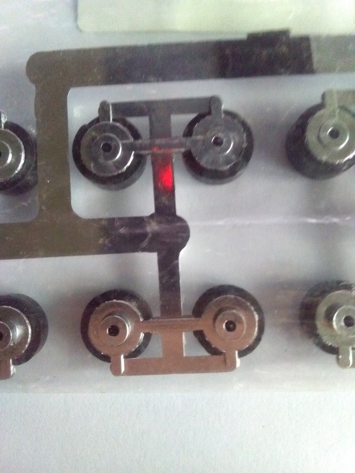 4 NEW SETS HO SLOT CAR ROAD RACE REPLICAS CHROME WHEELS AND TIRES STOCK ...