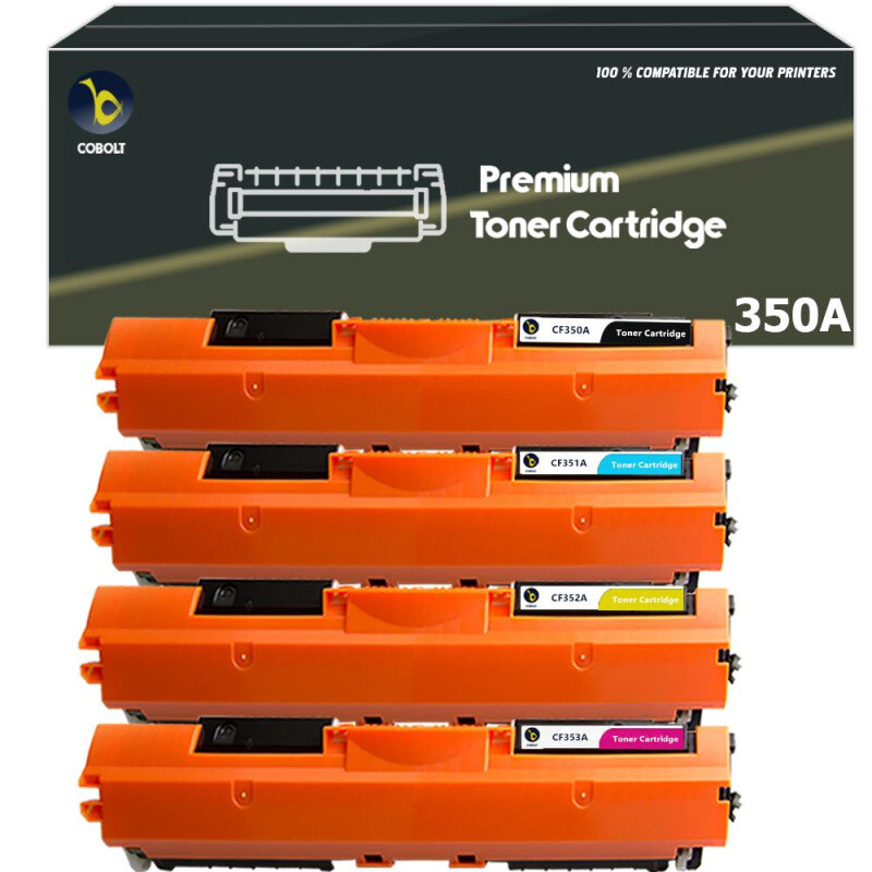 Toner Cartridge CF350A-353A 130A Compatible with HP ProMFP M176n M177fw ...