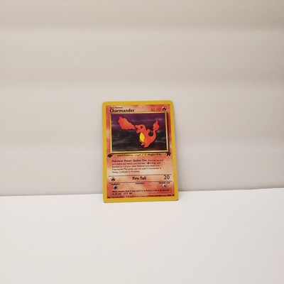 1st Edition Charmander 50/82 Team Rocket Set Vintage Pokemon Card - LP ...
