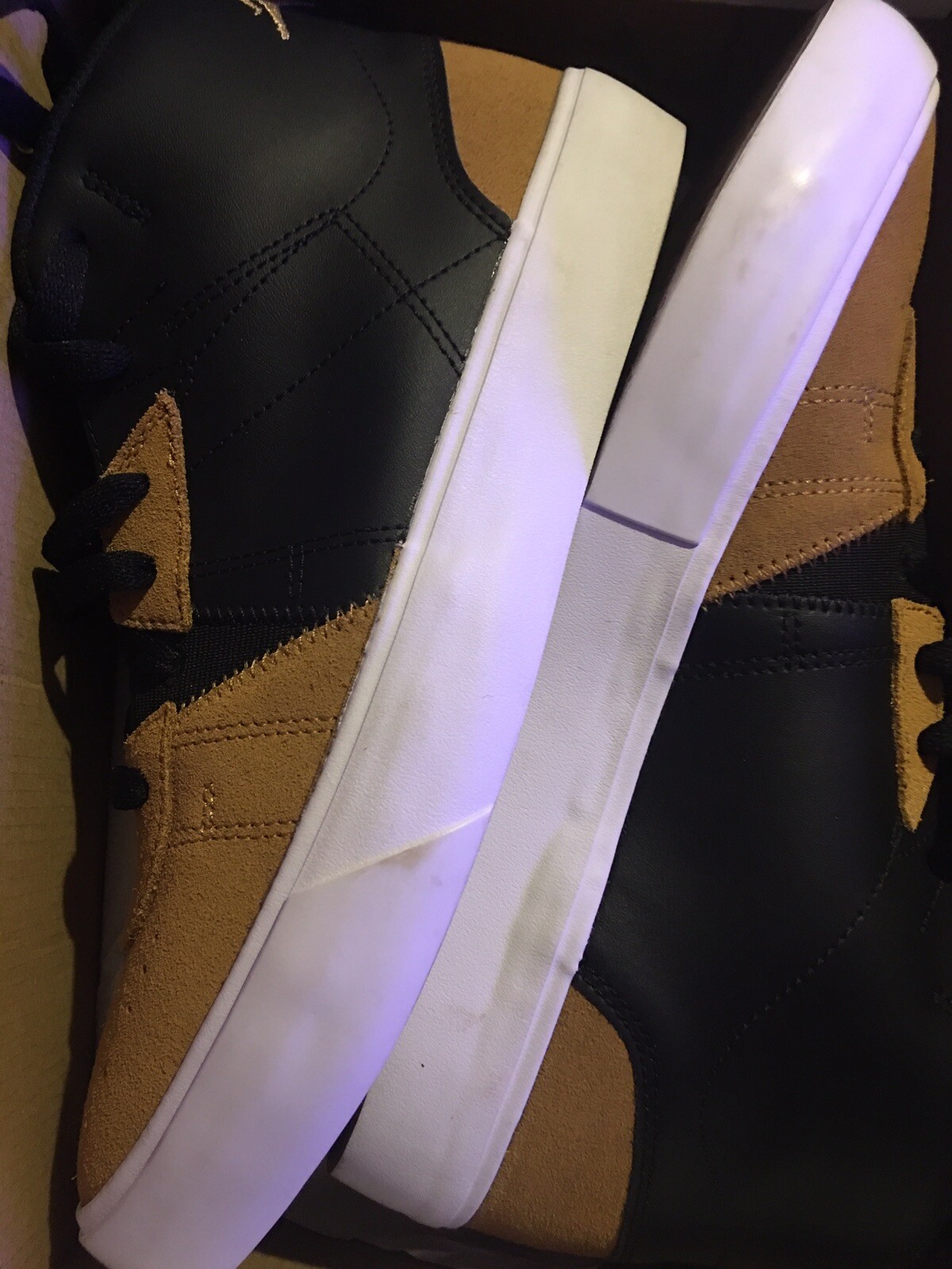 NIKE JORDAN SERIES MID "BLACK/ELEMENTAL GOLD" SNEAKER… - Gem