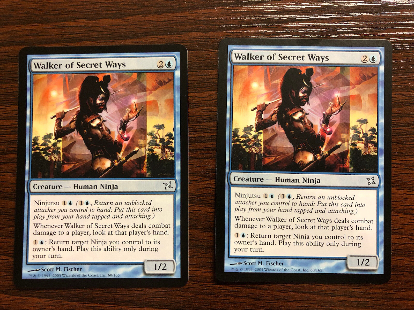 Magic the Gathering - Betrayers of Kamigawa - Walker of Secret Ways (2 ...