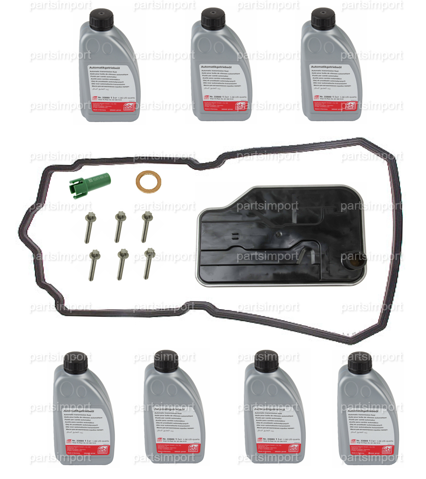 Auto Transmission kit w/ Fluid Filter Tube Seal Bolt Gasket for ...