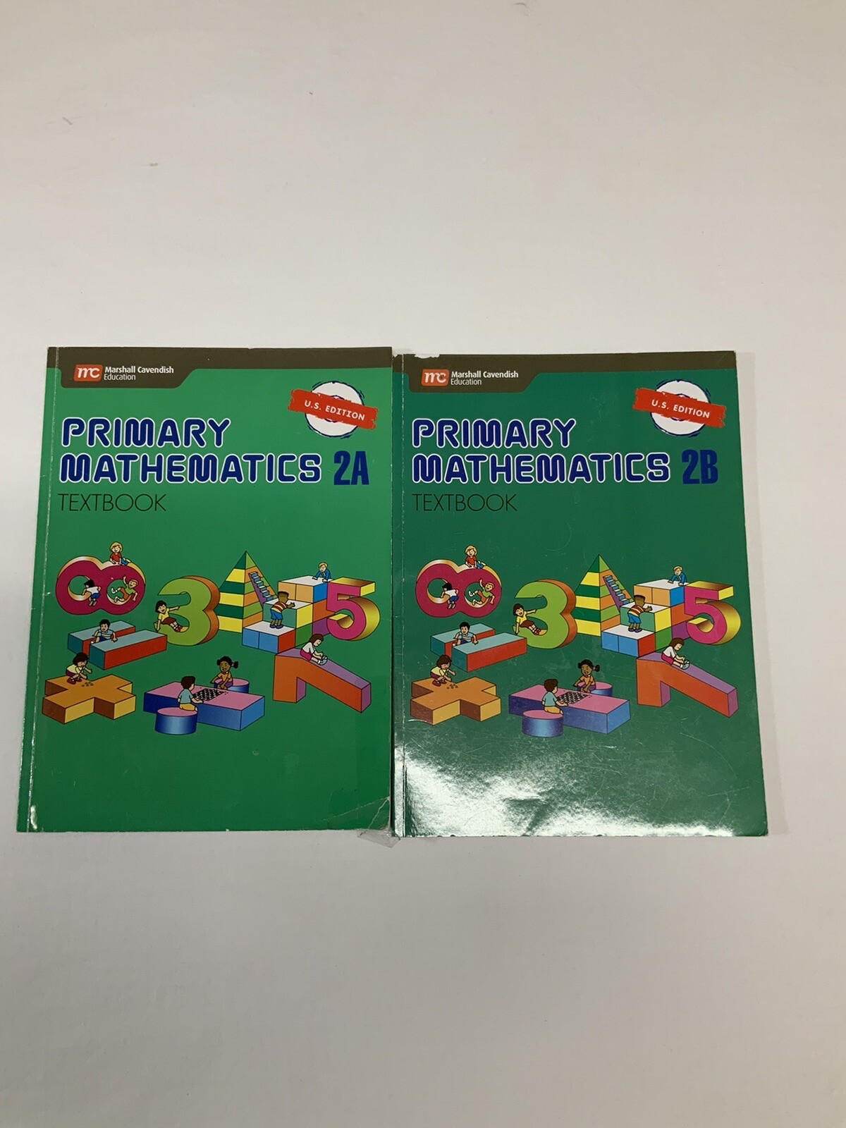 SINGAPORE MATH 2A + 2B TEXTBOOK SET (U.S EDITION) LOT | eBay