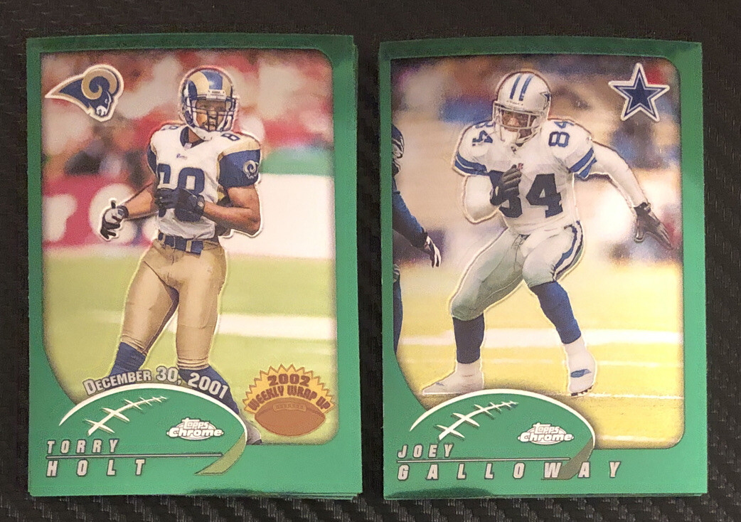 2002 Topps Chrome Football Cards Lot You Pick | eBay