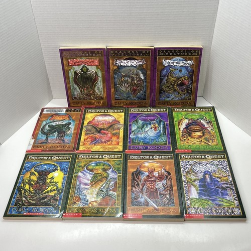 Lot (11) Emily Rodda; Deltora Quest Young Adult/Middle Grade Fantasy ...