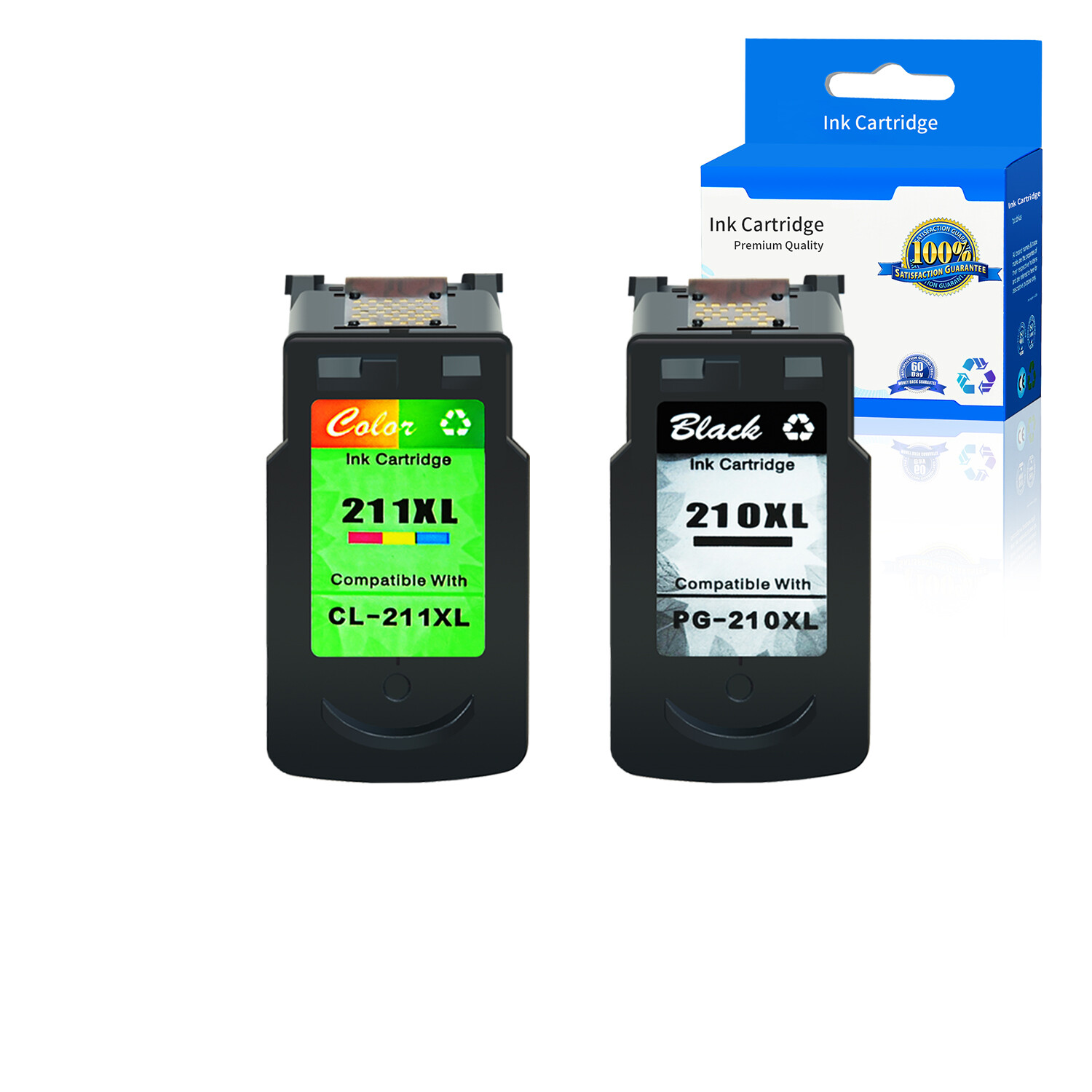 PG-210XL CL-211XL Ink Cartirdge Compatible with Canon PIXMA iP2700 ...