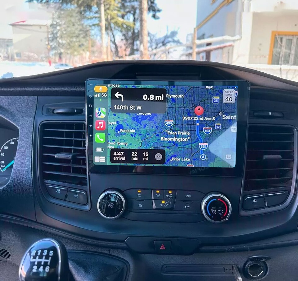 For 2020-2024 Ford Transit 150 250 350 WiFi Android 14 Carplay Radio ...
