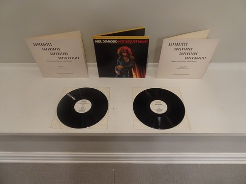 NEIL DIAMOND HOT AUGUST NIGHT LP RARE MFSL MOBILE FIDELITY AUDIOPHILE ...