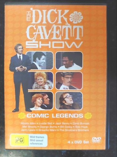 Dick Cavett Show - Comic Legends (4 DVD Set) Region 4, FREE Next Day ...
