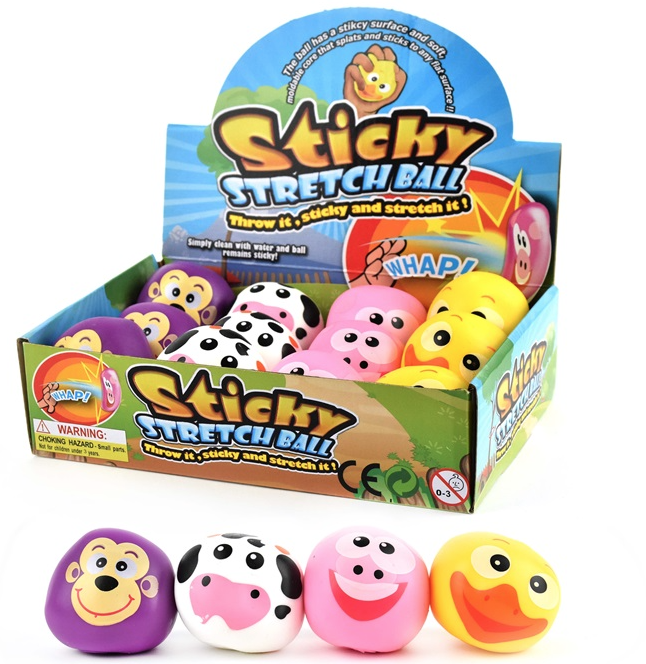 Stretchy Stress Relief Toy - Sensory Fidget Squeeze Squishy Balls Kids ...