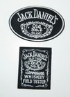 Jack Daniels Old No. 7 Black & White Iron/Sew On Embroidered Patch Set ...
