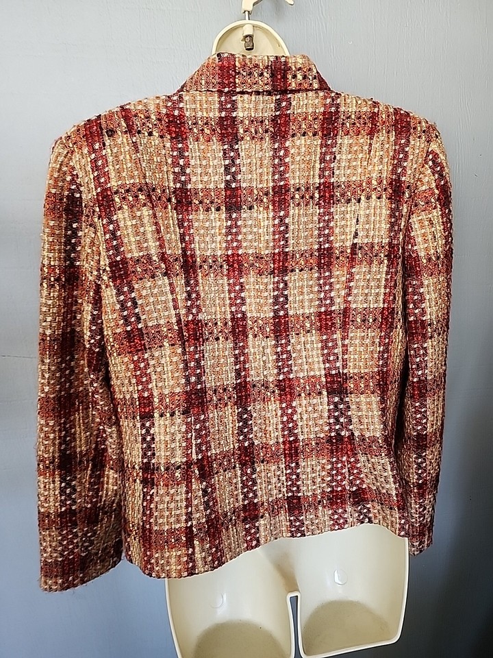 Chadwick’s Blazer Jacket 14P Lined Multi Color Tweed ,Lined | eBay