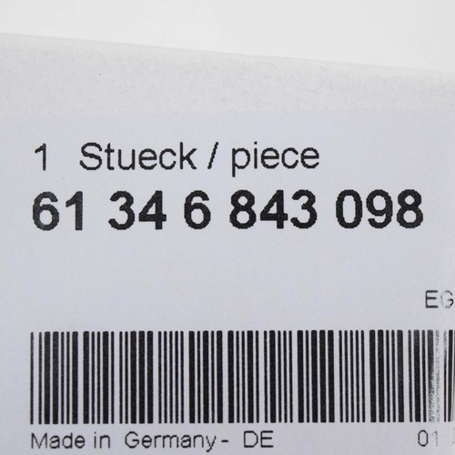 BMW 1 E87 12V Cigarette Lighter Socket 61346843098 6843098 NEW GENUINE ...