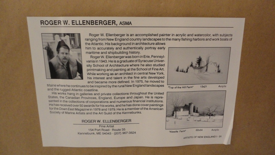 Roger Ellenberger Original Watercolor Canadian Geese | eBay