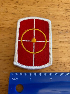 US Army 420th Engineer Brigade Full Color Patch Red INV5089 | eBay