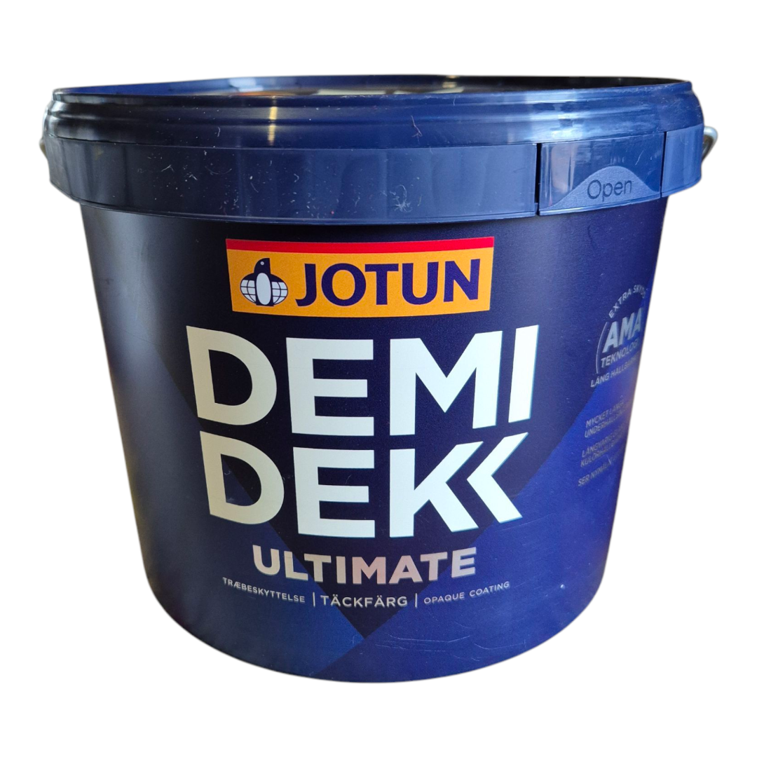 Wetterschutzfarbe JOTUN DEMIDEKK ULTIMATE Seidengl. RAL 9003 Signalweiß ...