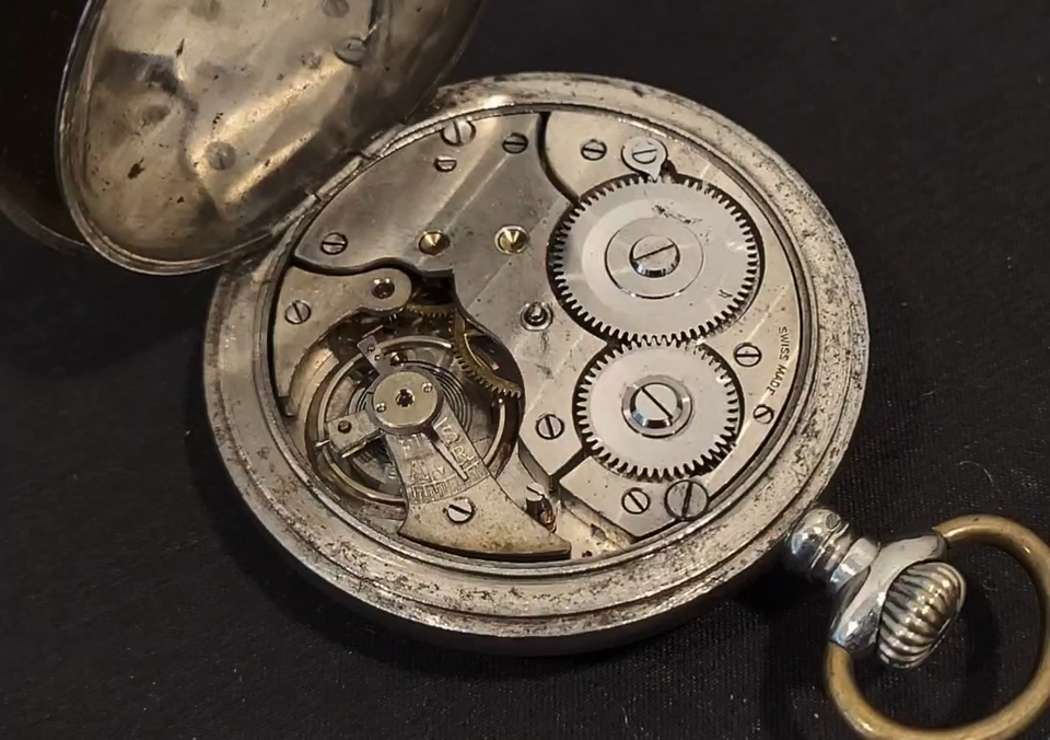 WW1 German Fliegertruppen Taschenuhr - AIRCRAFT COCKPIT CLOCK - DORA ...