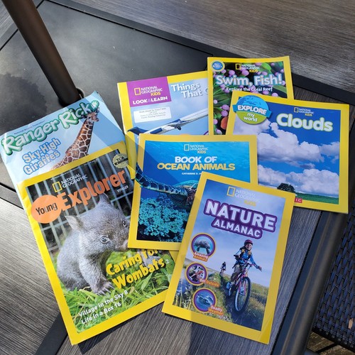 Lot of 7 Kids Educational Magazines Books - National Geographic, Ranger ...