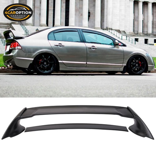 2006-2011 Honda Civic 4Dr FD2 Trunk Spoiler ABS Wing JDM Mugen MUG RR ...