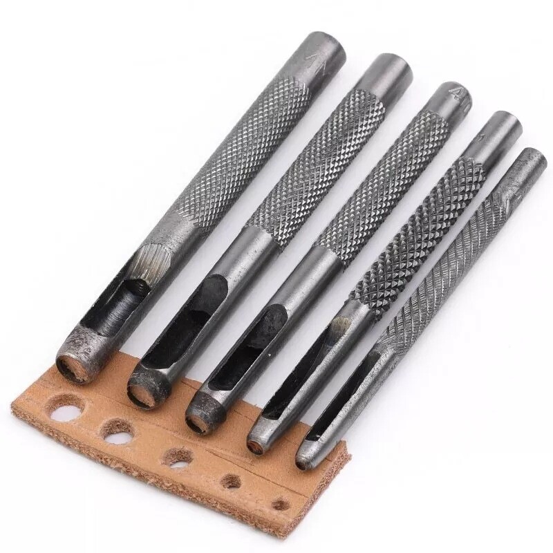 Leather Hole Punches Round Hole Punch set Hollow Punch Set DIY Leather ...