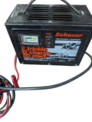 Schauer J512 Tri-power Charger 2/12/50 Amps Trickle Charge Start for ...