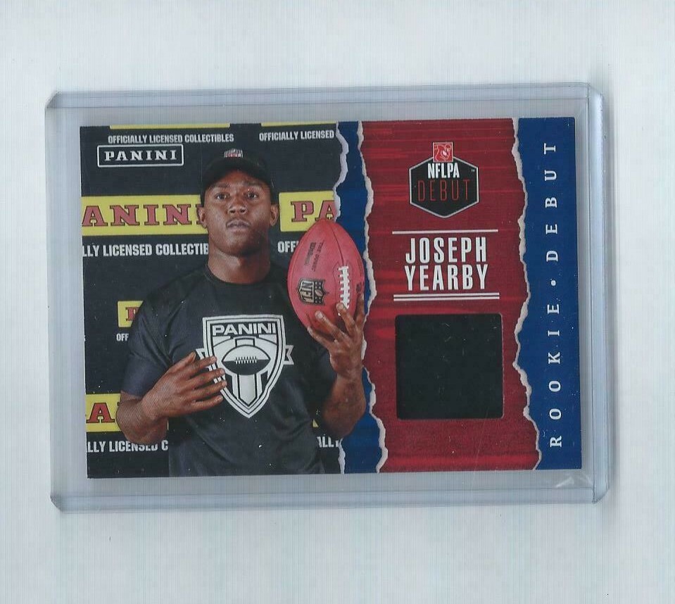2017 Panini Father's Day - NFLPA Rookie Debut Memorabilia #JY Joseph ...