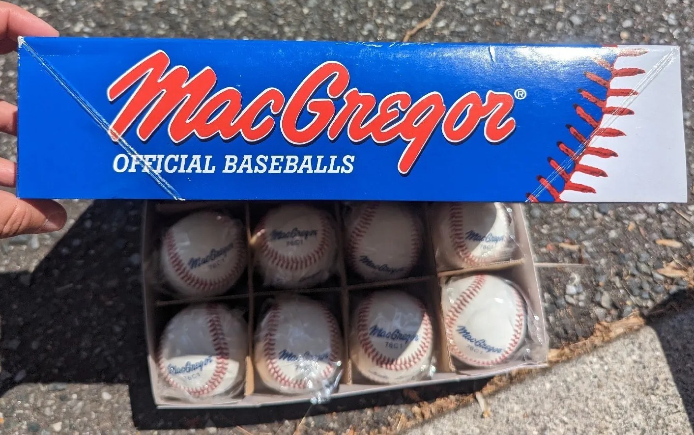 1 Dozen 76c MacGregor Little League Baseballs MCB76CXX for sale online ...
