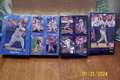 Lot of 4 Packs 1991 & 1993 Classic Baseball Cards | eBay