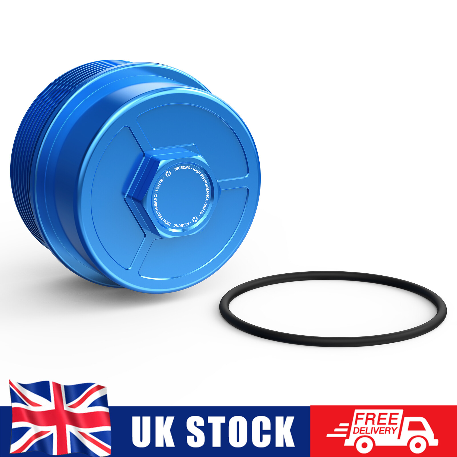 NICECNC Oil Filter Lid Cap Cover For BMW E39 E46 E60 E61 E65 E66 Fit ...