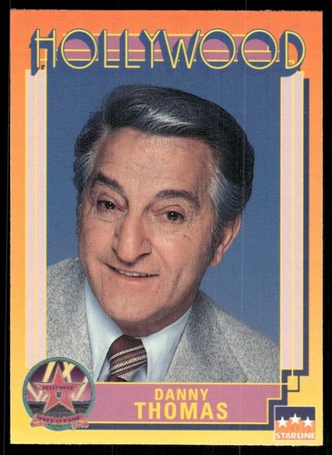 Danny Thomas 1991 Hollywood Star Card #238 (NM) | eBay