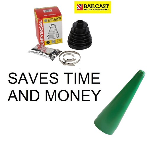 Bailcast CV Boot Drive Shaft Easy Fit Stretch Gaiter Kit Inner Or Outer ...