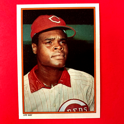 Lee May 1985 Topps Circle K Card #34 MLB Cincinnati Reds | eBay