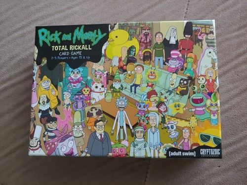 Rick and Morty Total Rickall Card Game (Adult Swim) Cryptozoic ...