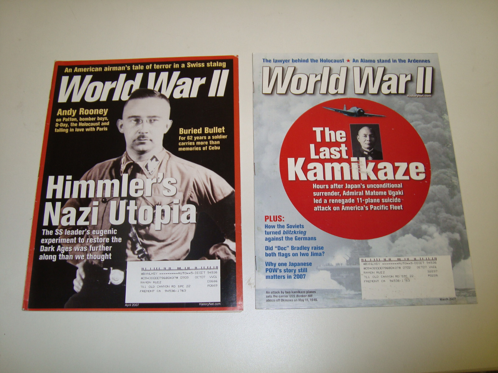 HUGE World War 2 Magazine Lot Of 17 WWII (Various Years) Awesome ...