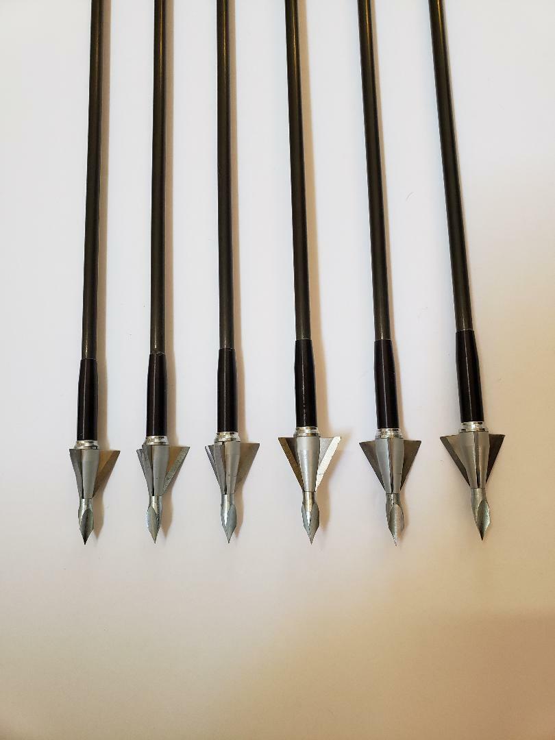 Hard to find NOS CABELA's SST 230 ARROWS 29.5" 6 total arrows w ...