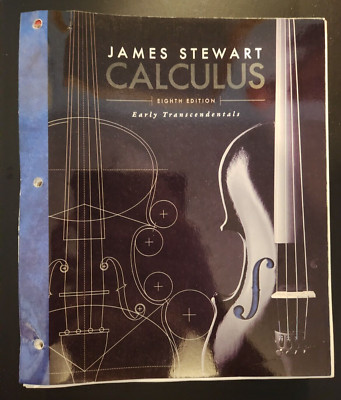 James Stewart Calculus : Early Transcendentals [Eighth Edition] (Loose ...