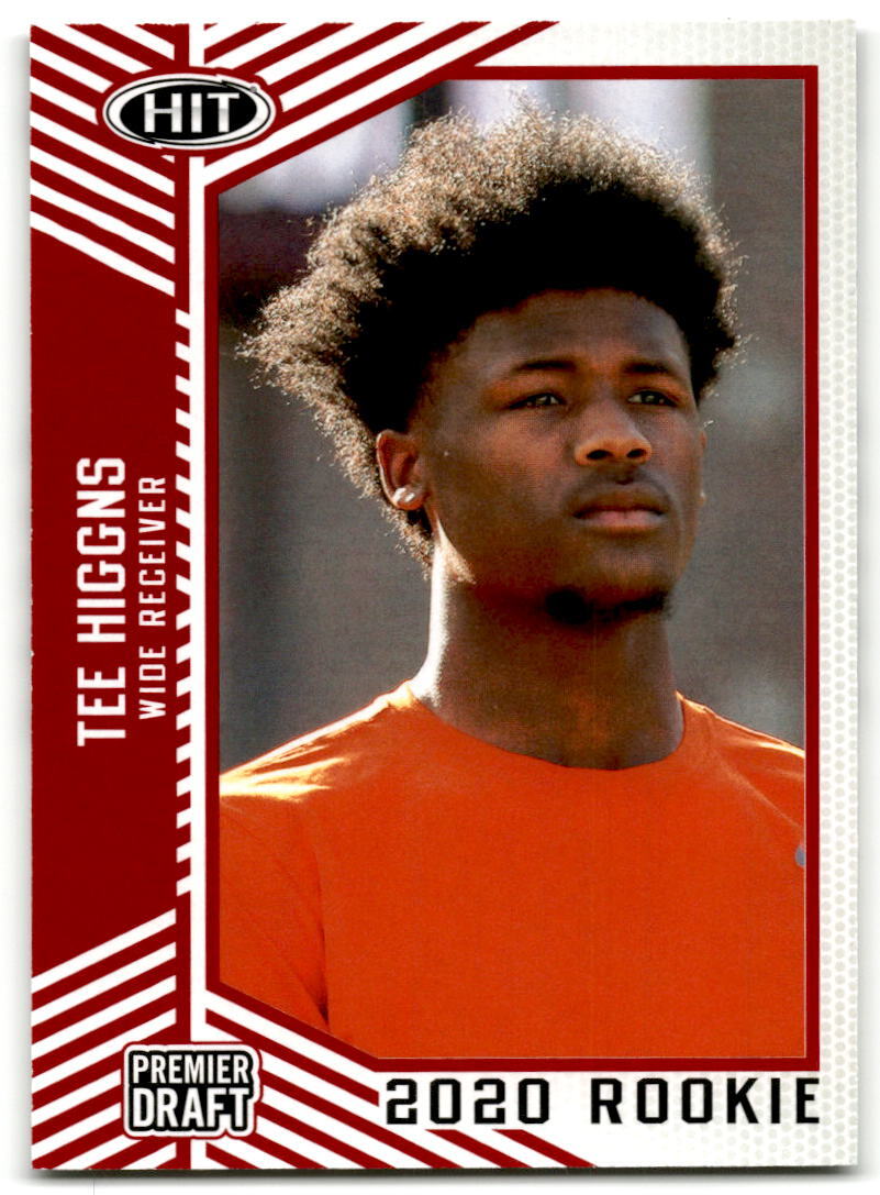2020 SAGE HIT #67 Tee Higgins Red Clemson Tigers | eBay