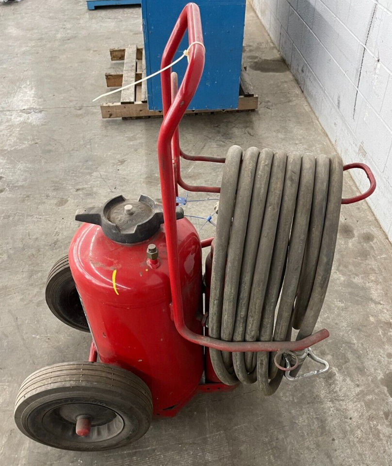 ANSUL RED LINE 2 WHEELED EXTINGUISHER CR-I-K-150-D SINGLE VALVE | eBay