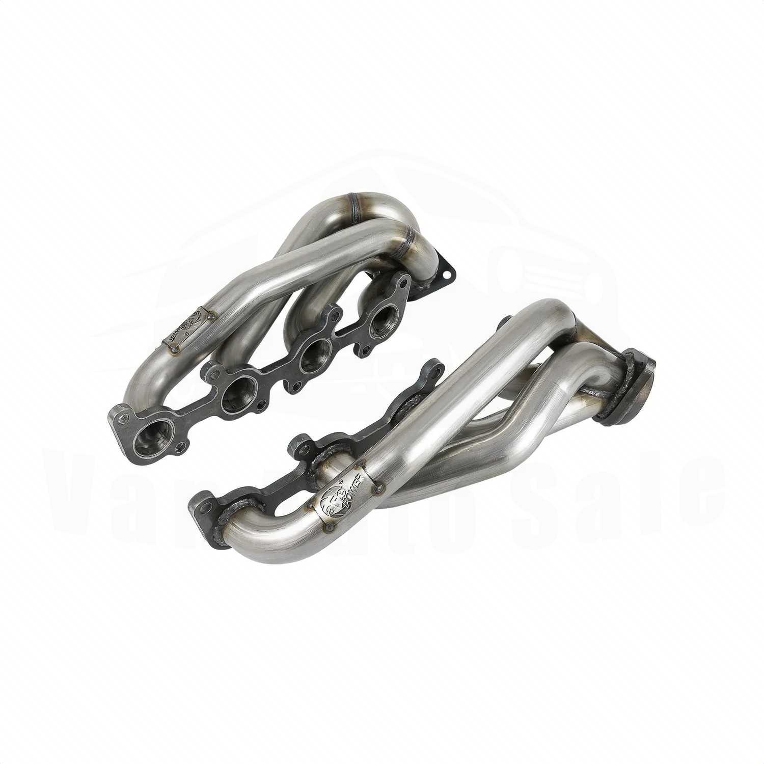 Twisted Steel 304 Stainless Steel Headers aFe For Ford F-150 Gas 5.0L ...