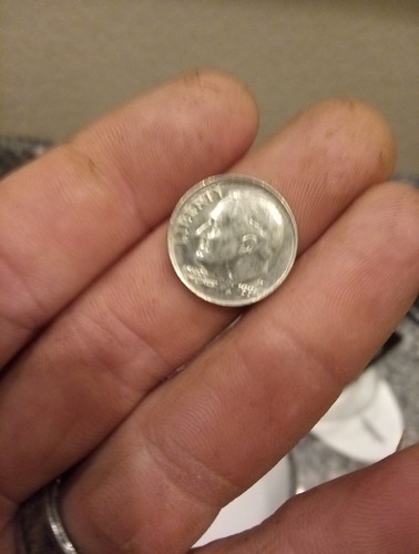 1994 P Roosevelt Dime Error On Rim And Double | eBay