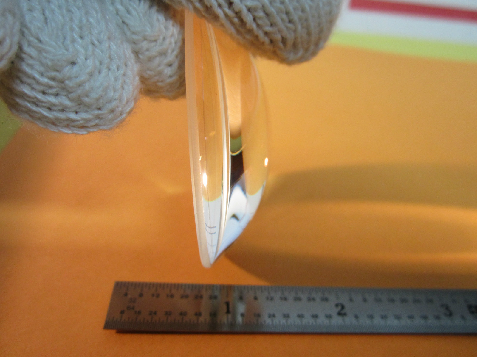 OPTICAL CONVEX CONCAVE LENS VERY DEEP CONCAVE LASER OR MICROSCOPE ...
