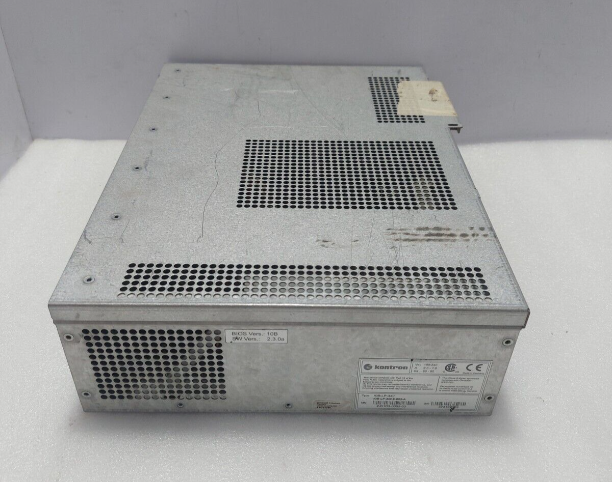 Kontron KIB-LP-340-HM65-A Controller Vac 100-240 A 2.0-1.0 Hz 60-50 | eBay
