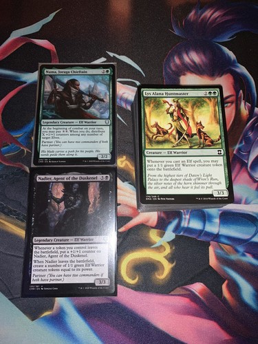Mtg Full EDH Deck - Numa, Joraga Chieftain + Nadier, Agent of the ...