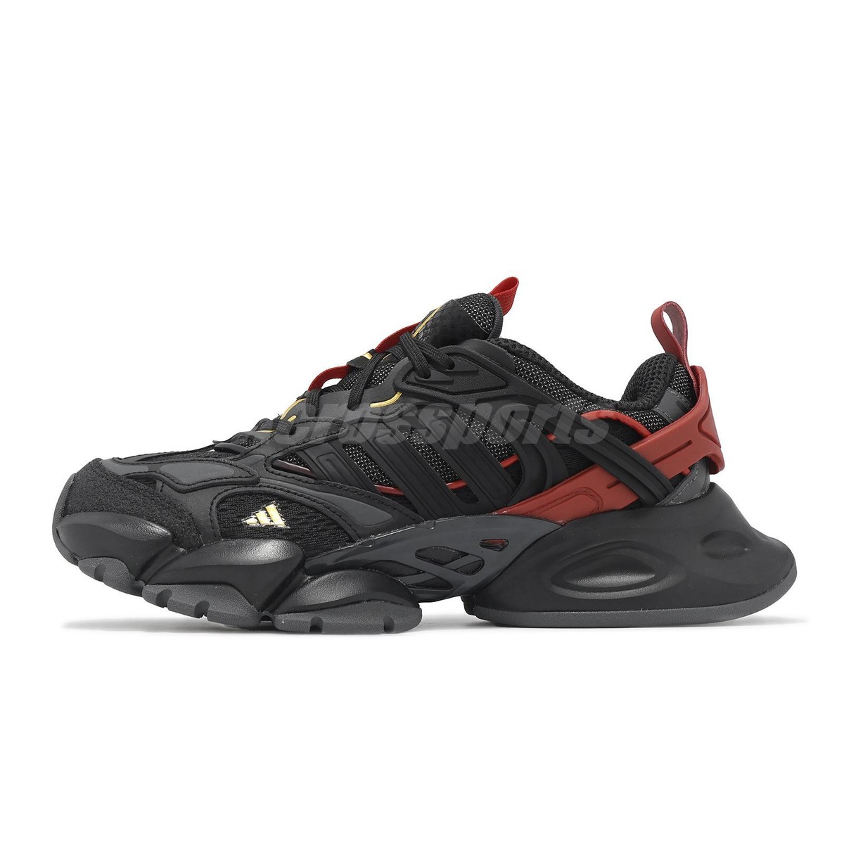 adidas XLG Runner Deluxe CNY Core Black Gold Metallic Red adidas XLG Runner Deluxe CNY Core Black Gold Metallic Red