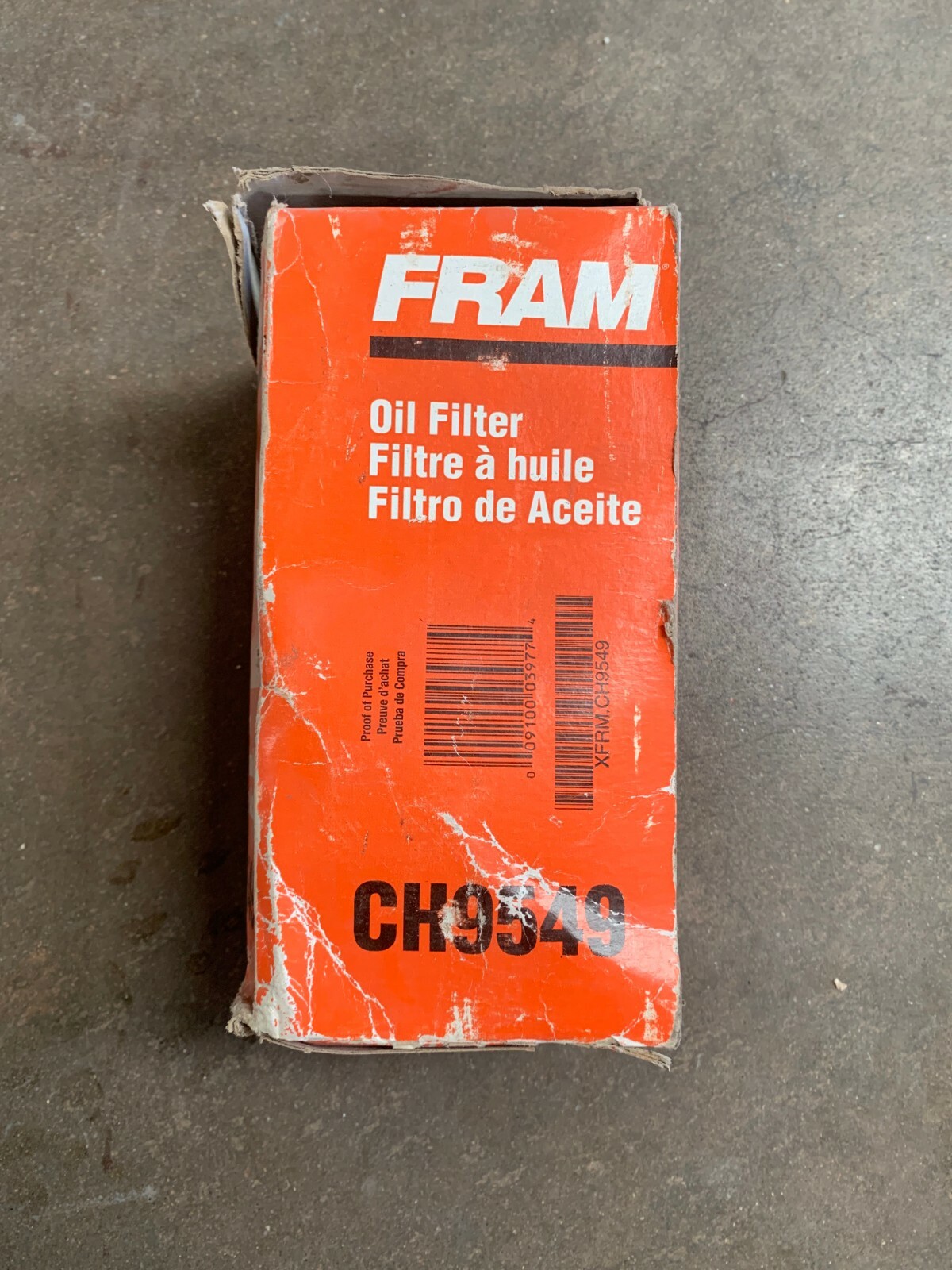 Fram CH9549 - cross reference oil filters | oilfilter-crossreference.com