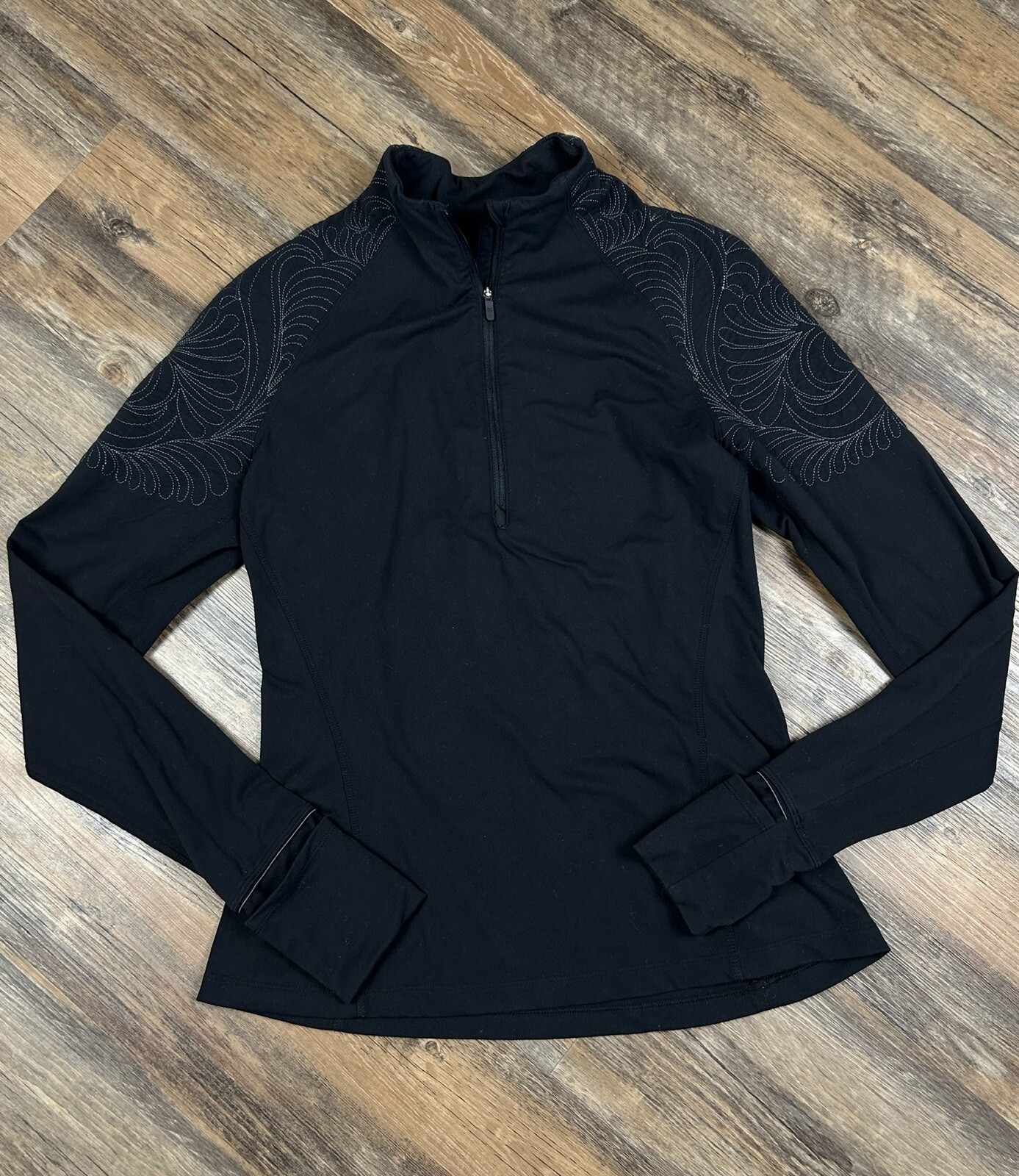 Lululemon Toasty Tech Embroidered 1/2 Zip Pullover Ja… - Gem