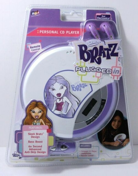 RARE Bratz Plugged in Personal CD Player With Remote MGA for sale ...