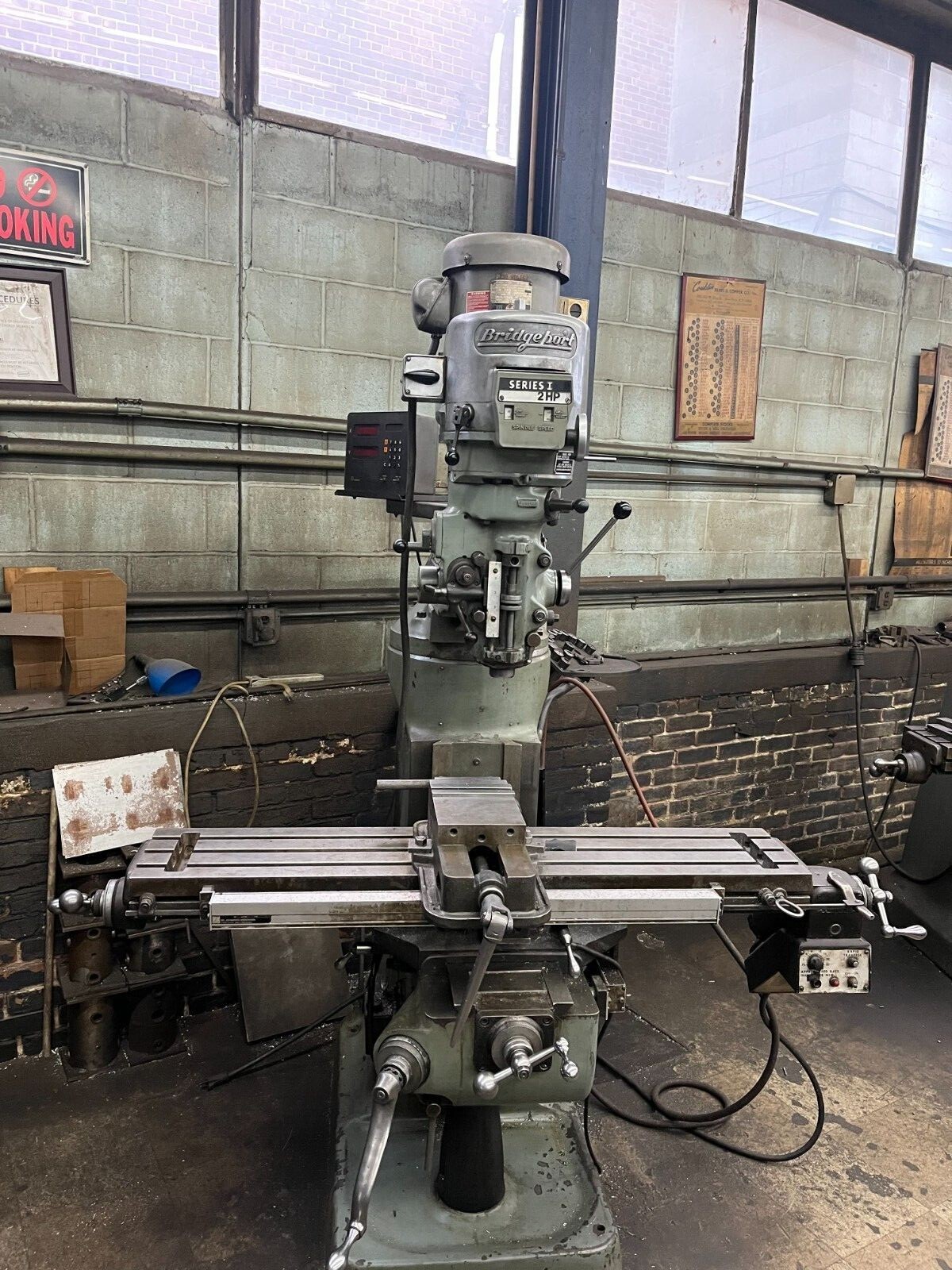 bridgeport milling machine used | eBay
