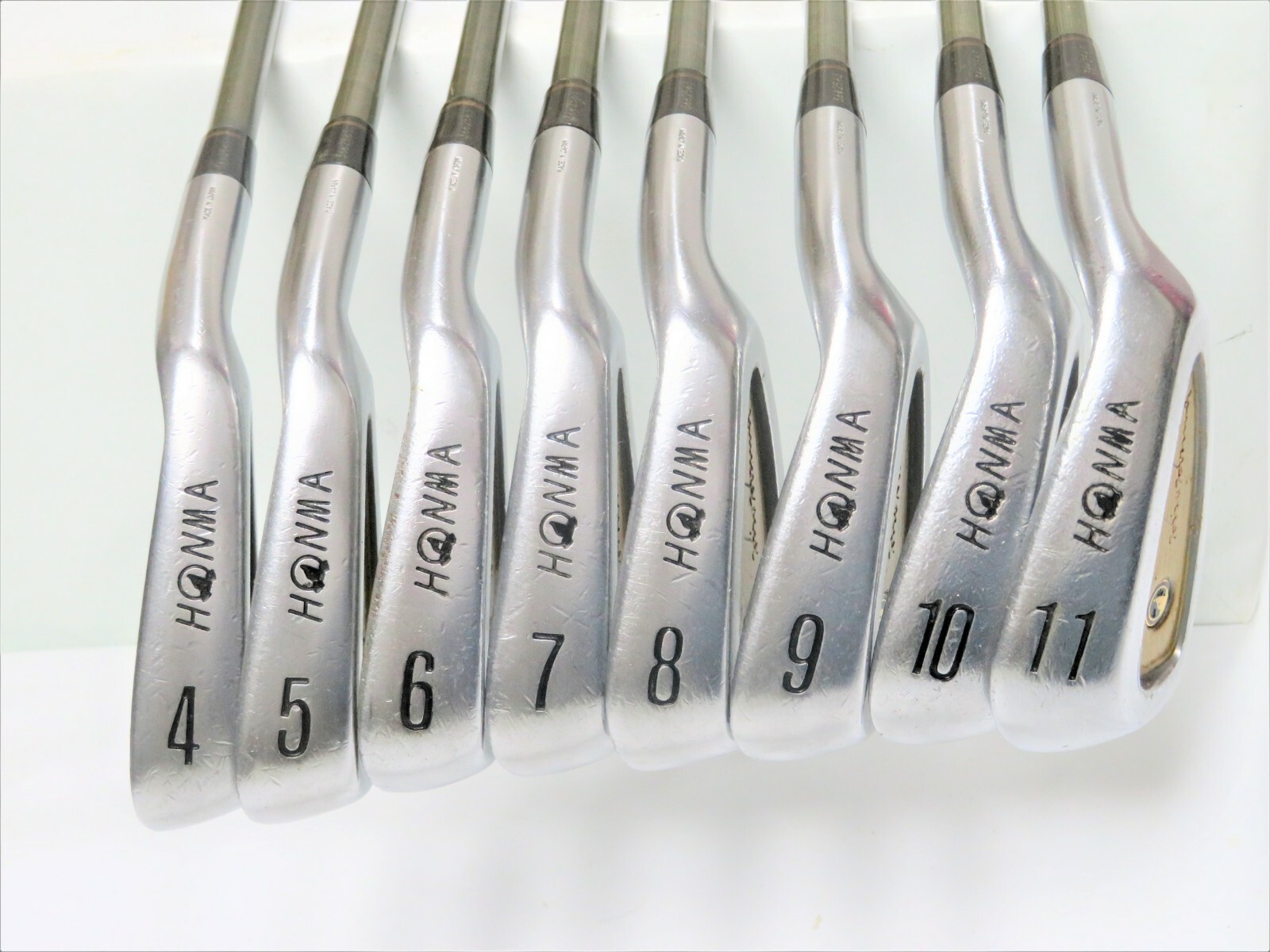 3star Gold Back Face Honma LB-606 8PC R-FLEX IRONS SET Japan Limited ...