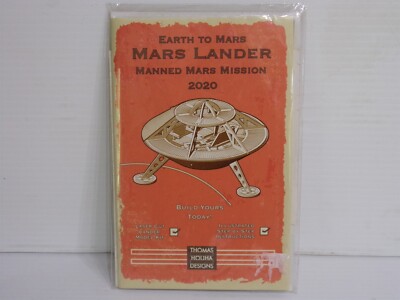 Mars Lander Manned Mission 2020 Laser Cut Lander Model Kit Thomas Houha ...